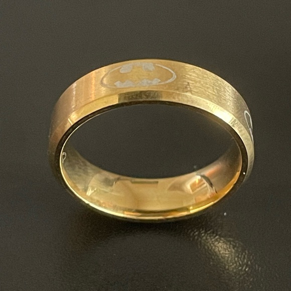 Jewelry | 6mm Gold Batman Ring | Poshmark